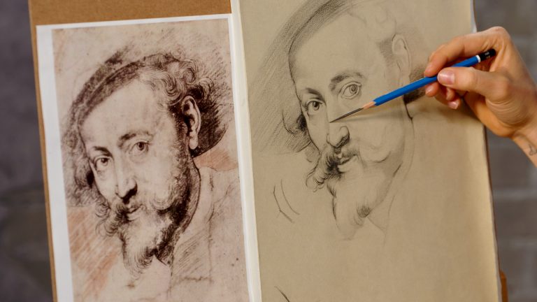 Portrait Drawing: Live Models vs. Photos | Artist's Academy