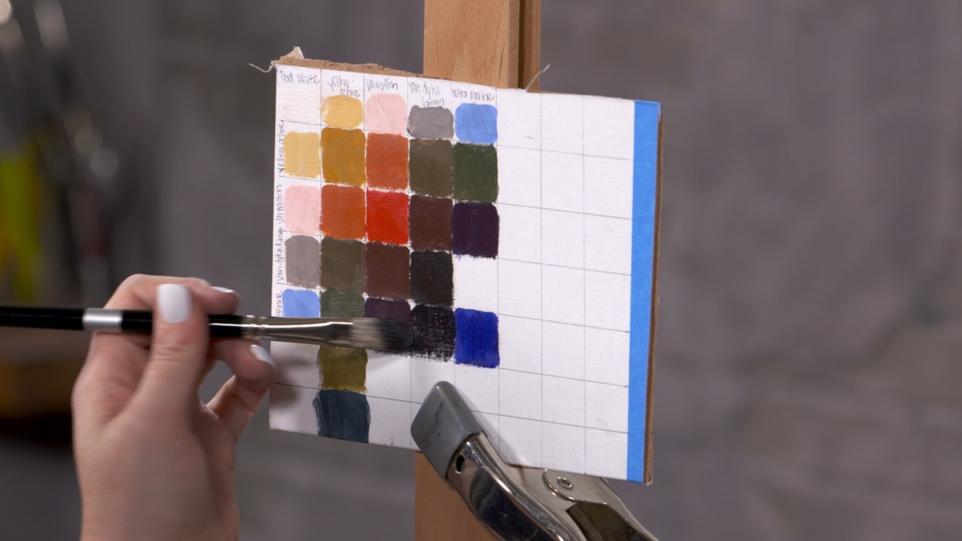 Color Charts | Artist’s Academy
