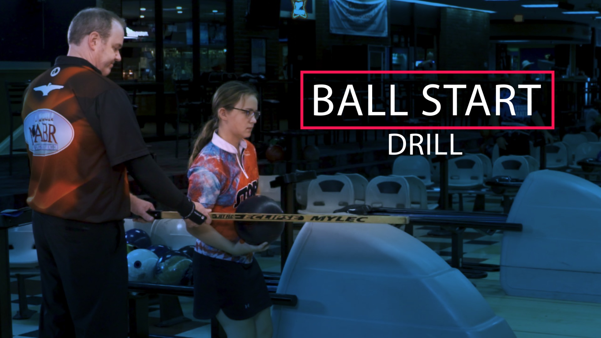 Establish a Straight Arm Swing with the Ball Start Drill