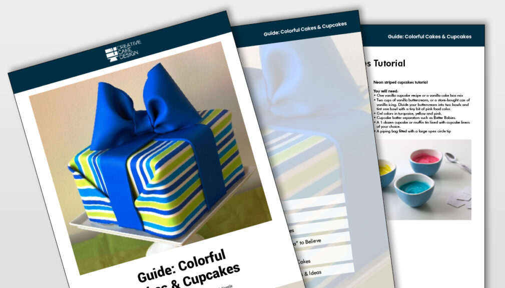 Guide: Colorful Cakes & Cupcakes | Creative Cake Design