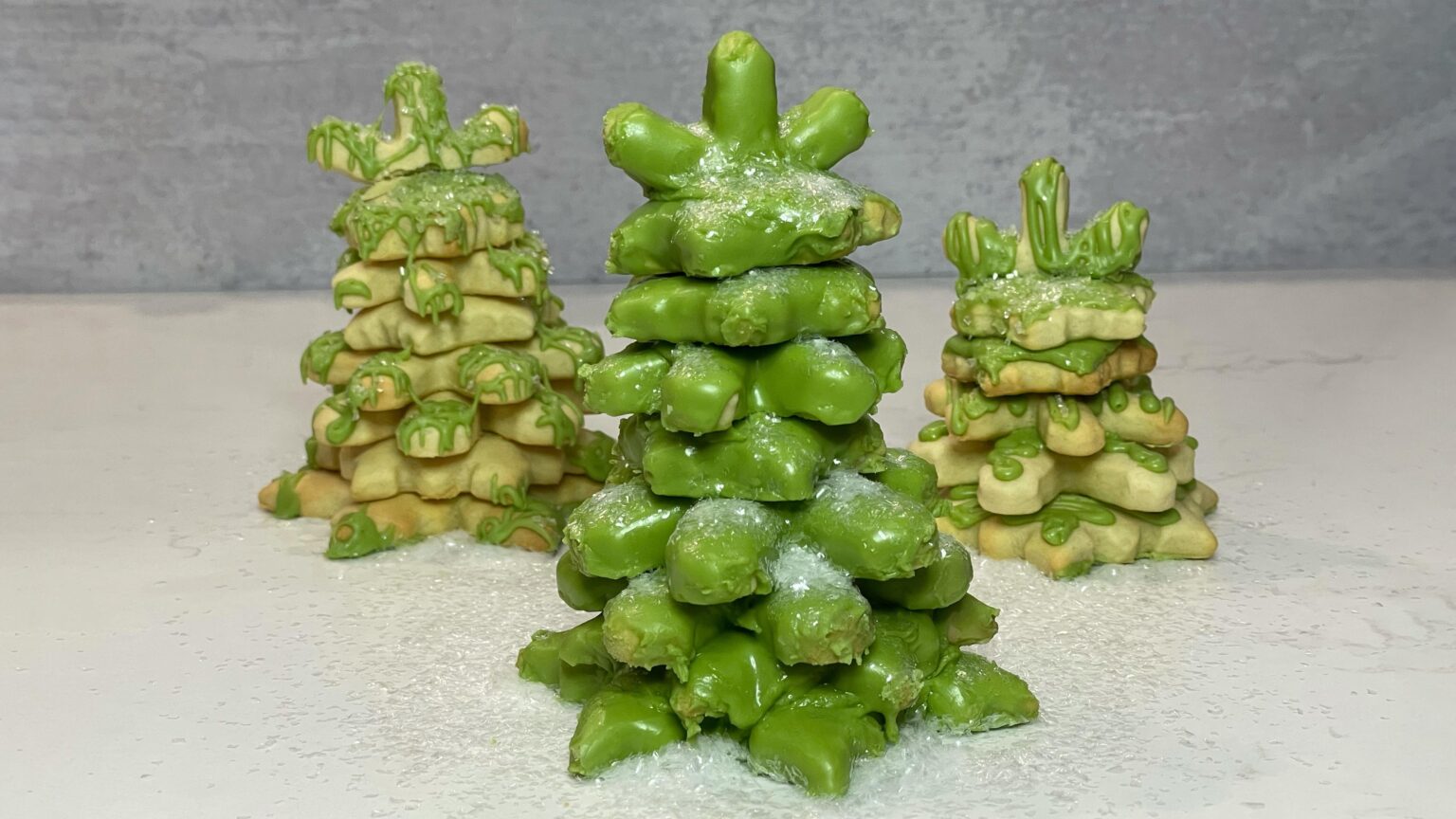 CCD GOLD: 3D Evergreen Trees with Cookie Glaze | Creative Cake Design