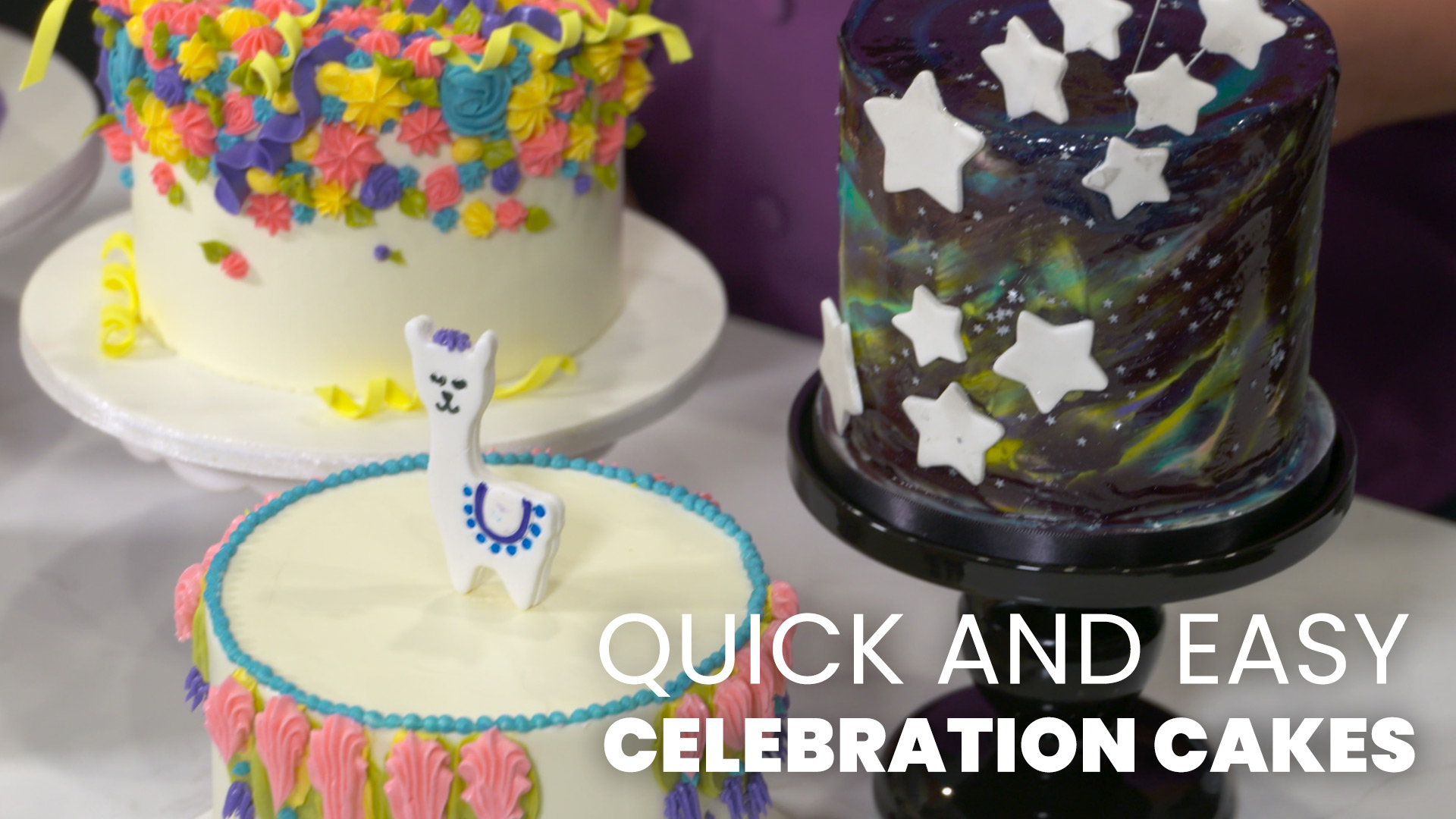 Quick and Easy Celebration Cakes | Creative Cake Design