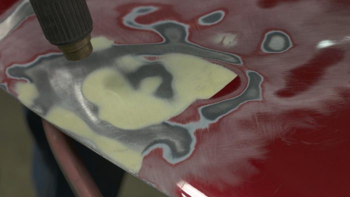 How to Apply Body Filler | Classic Car Restoration Club | www ...