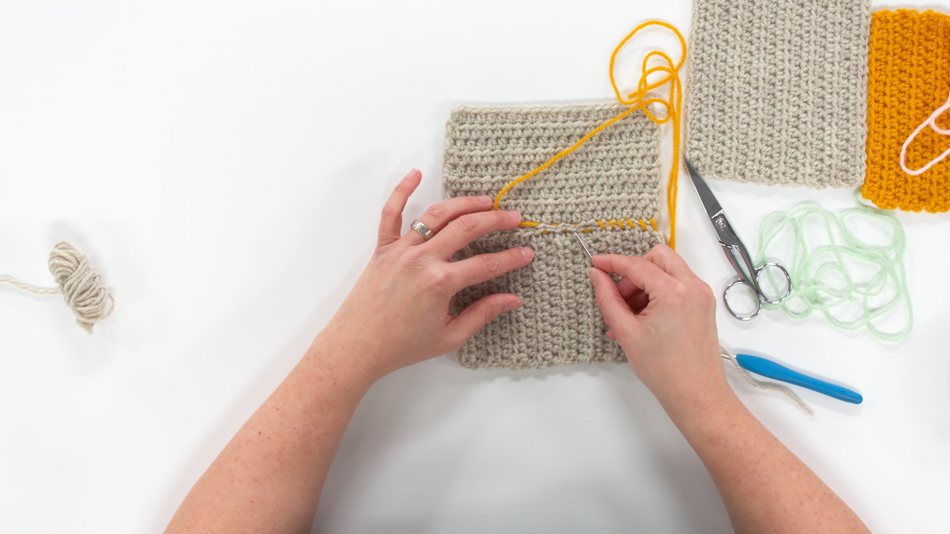 Creating Neat Seams for Your Crochet Project | Creative Crochet Corner