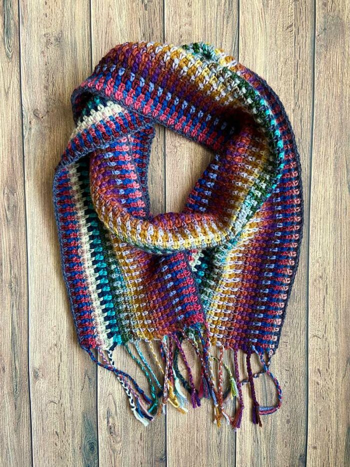 Experimenting with Color: Make a Scrappy Scarf | Creative Crochet Corner