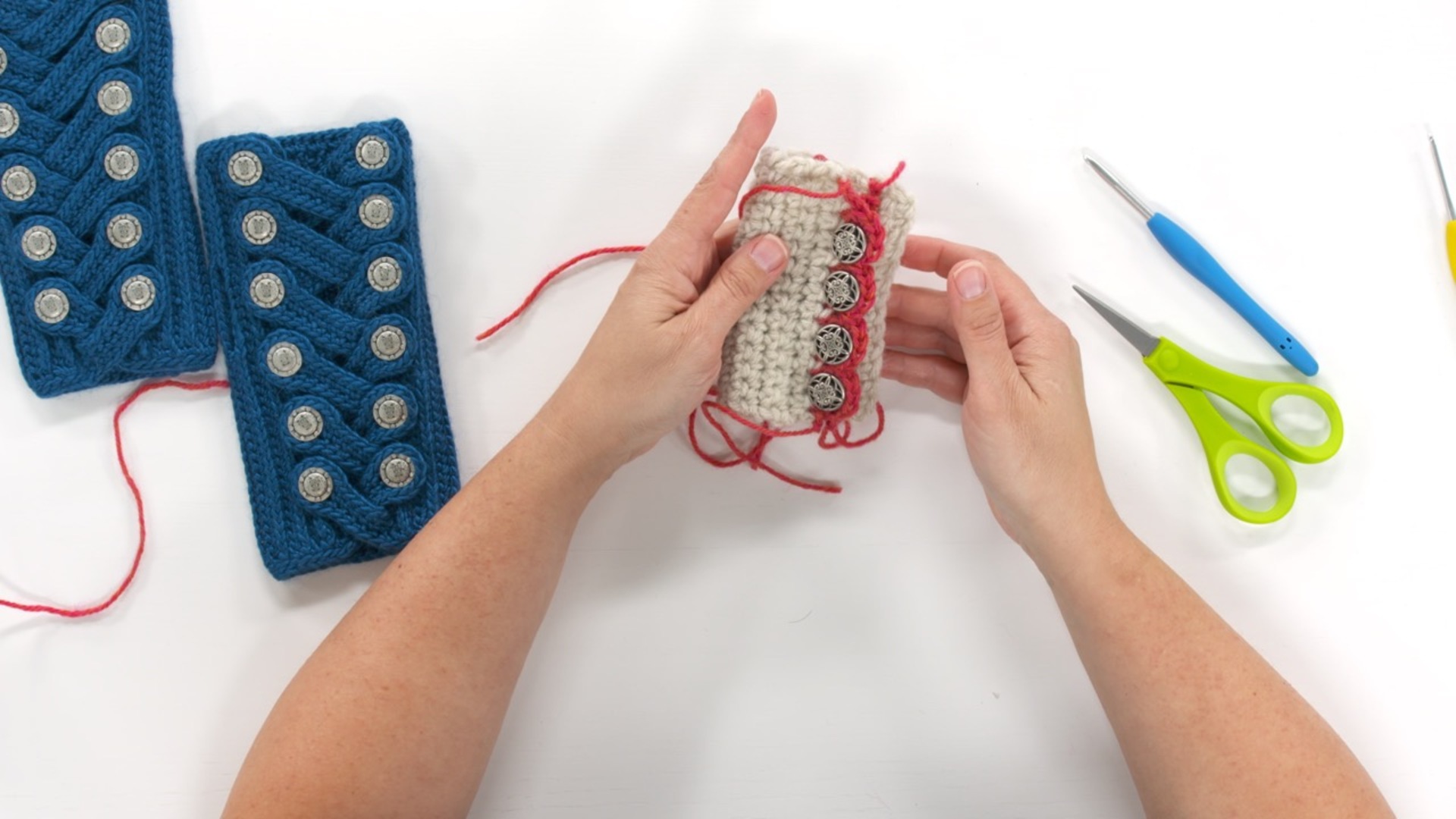 Crochet Your Buttons On! | Creative Crochet Corner