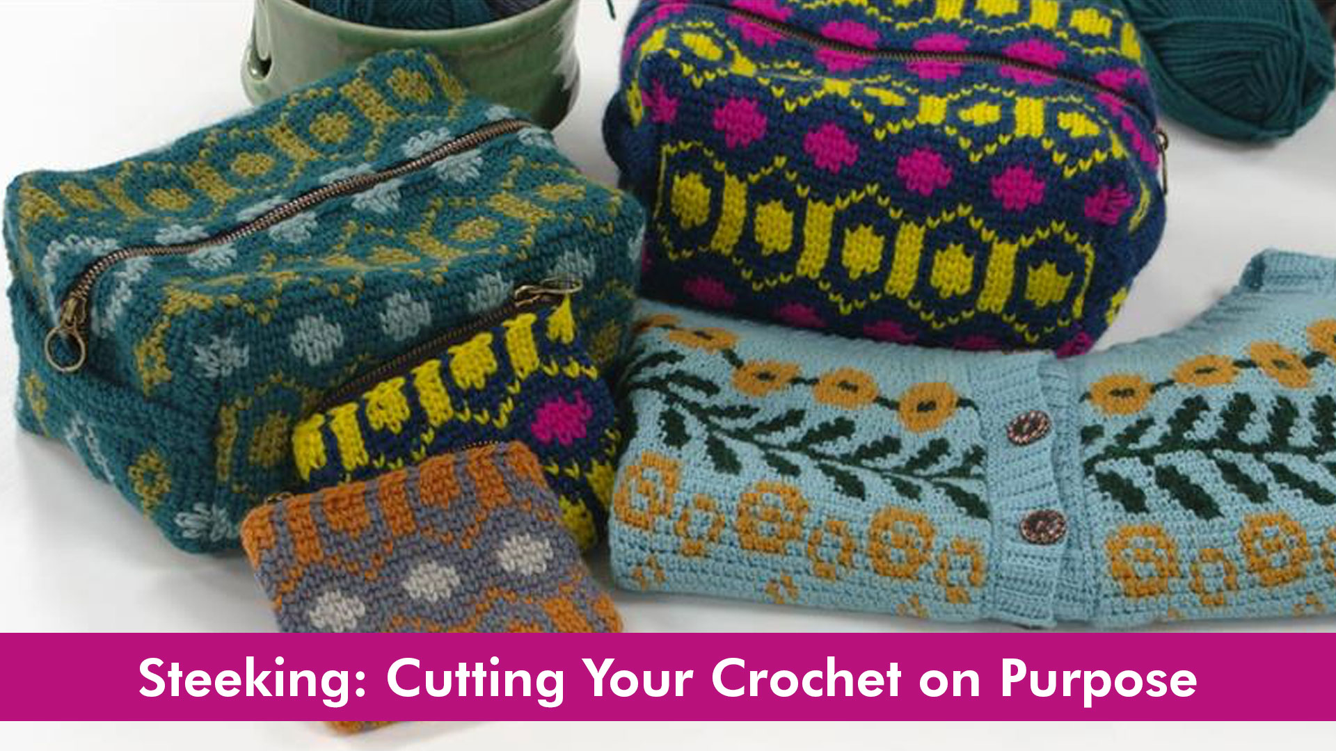 Steeking: Cutting Your Crochet on Purpose | Creative Crochet Corner