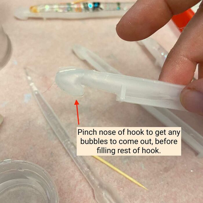 DIY Resin Hooks | Creative Crochet Corner