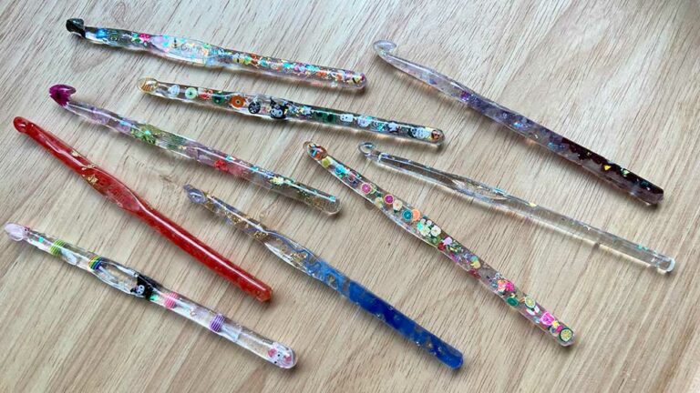 DIY Resin Hooks | Creative Crochet Corner