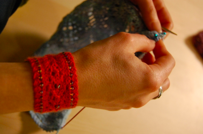 7 Knitting Patterns with Beads: From Cuffs to Purses | Craftsy