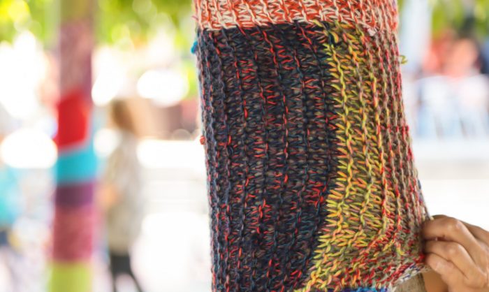Yarn Bombing 101: How to Yarn Bomb in 5 Steps | Craftsy