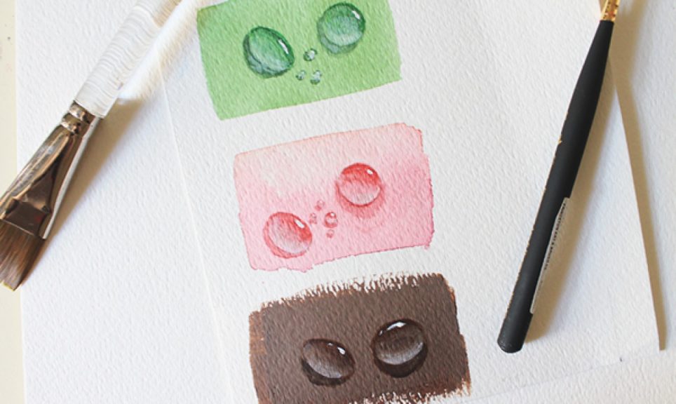 Painting Realistic Water Drops | Craftsy