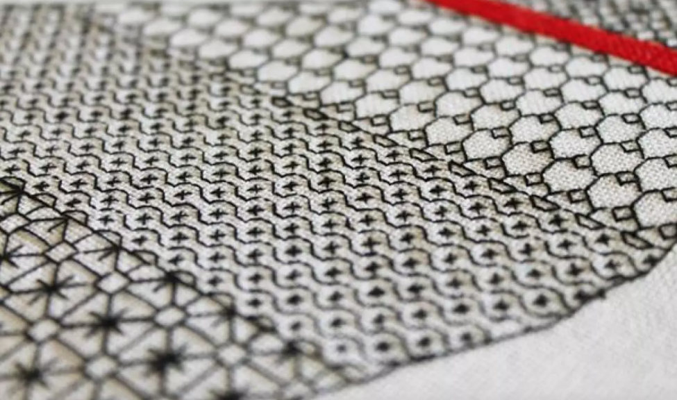 Hand Embroidery 101: Shedding Light on Blackwork Embroidery | Craftsy
