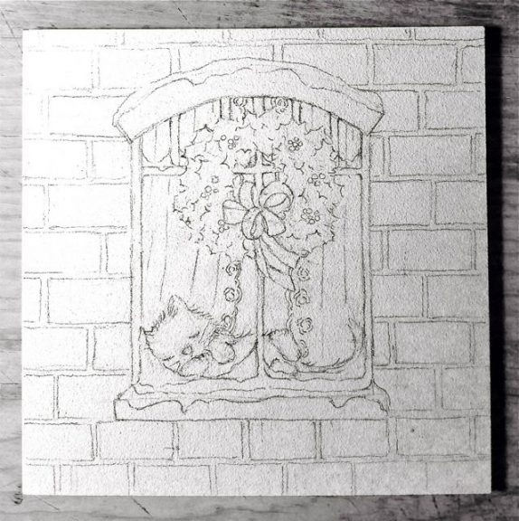 How to Paint Snow on Windows | Craftsy