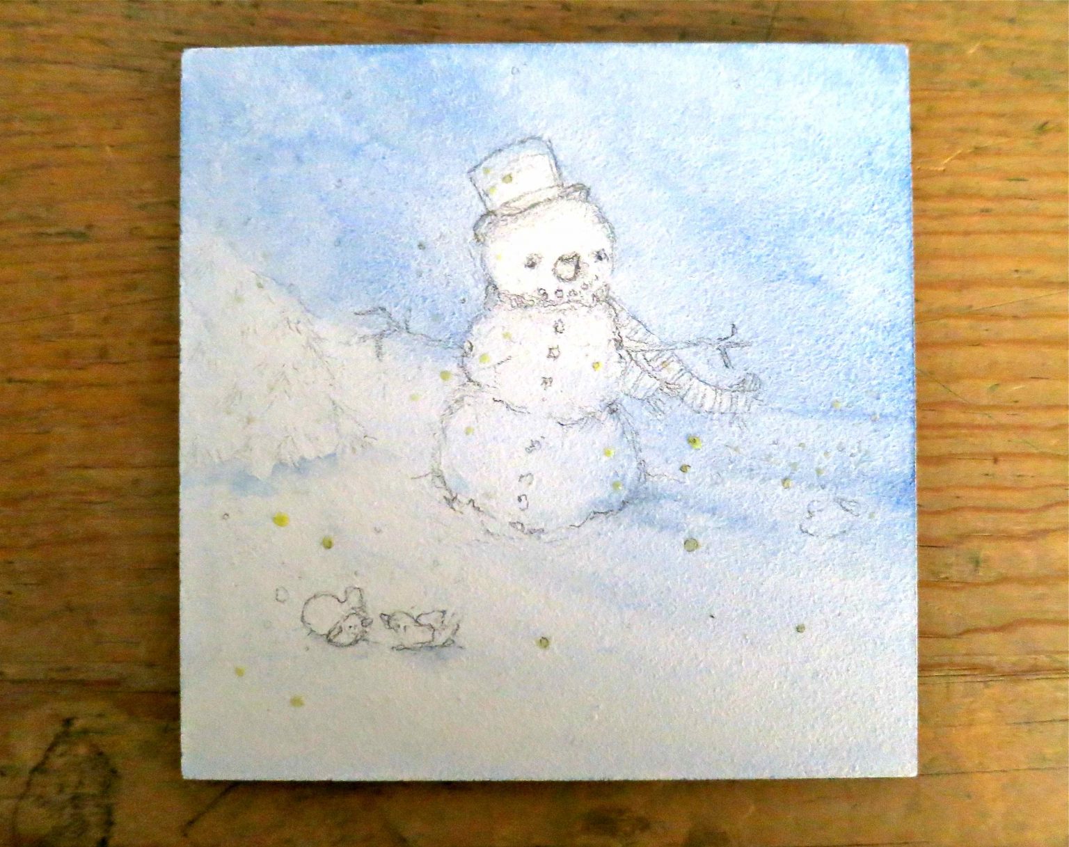 How to Paint a Sweet Snowman With Simple Steps | Craftsy