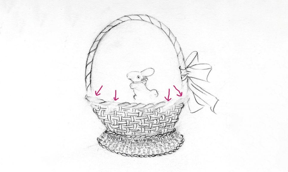 How to Draw and Paint a Treat-Filled Easter Basket | Craftsy