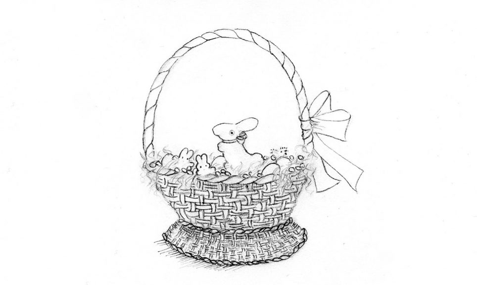 How to Draw and Paint a Treat-Filled Easter Basket | Craftsy