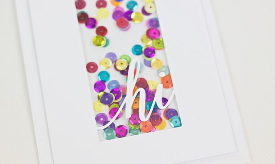 How to Make Shaker Cards, 3 Ways: Free Tutorial on Craftsy | Craftsy