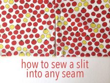 Learn How to Sew a Slit Into Any Seam on Craftsy | Craftsy