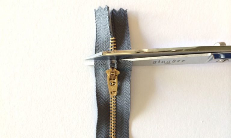 How to Shorten a Zipper, Three Ways on the Craftsy Blog | Craftsy