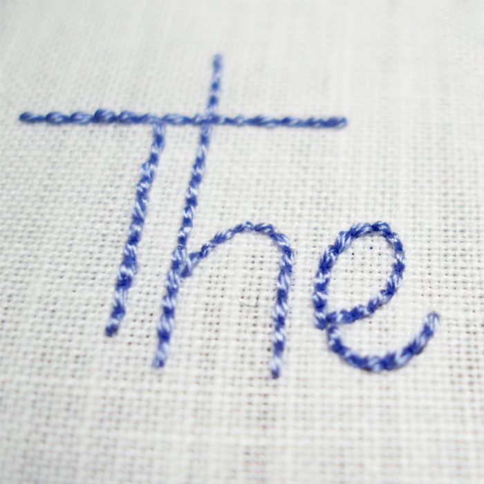 Learn How to Embroider Your Handwriting! | Craftsy
