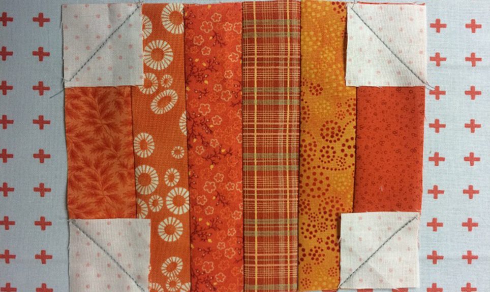 FREE Pumpkin Quilt Block Tutorial | Craftsy