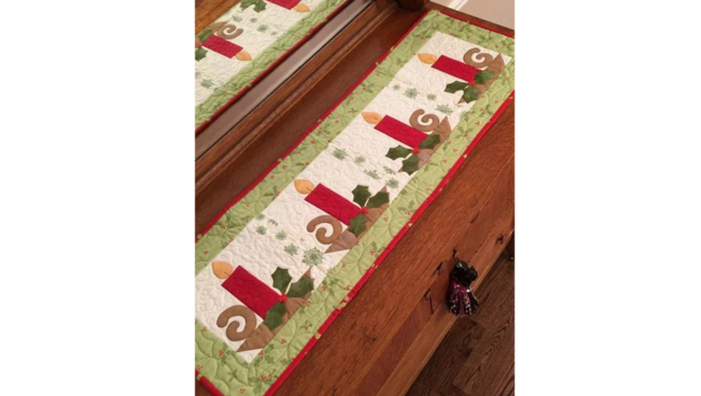 8 Christmas Table Runner Patterns That Stitch Up Quick | Craftsy