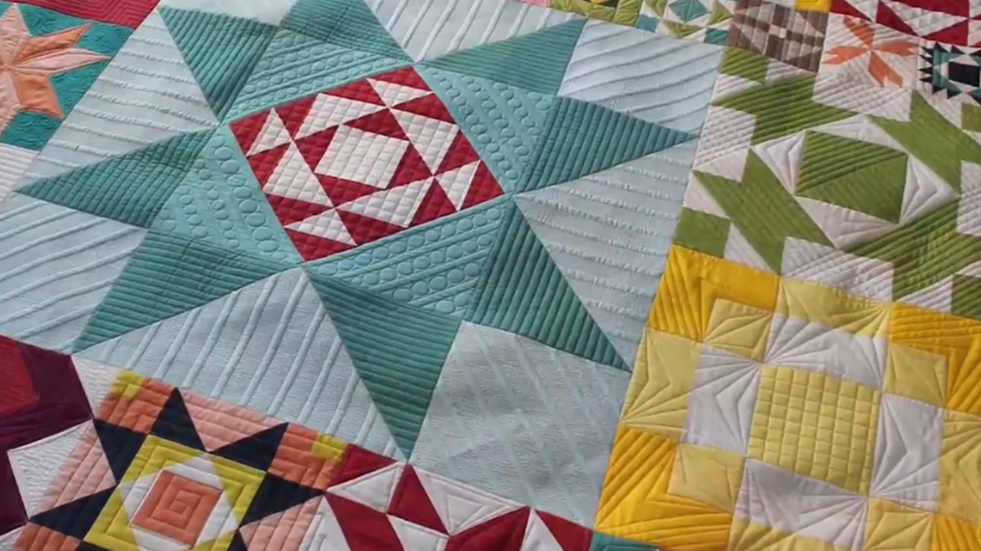 Free-Motion Motifs for Classic Blocks | Craftsy