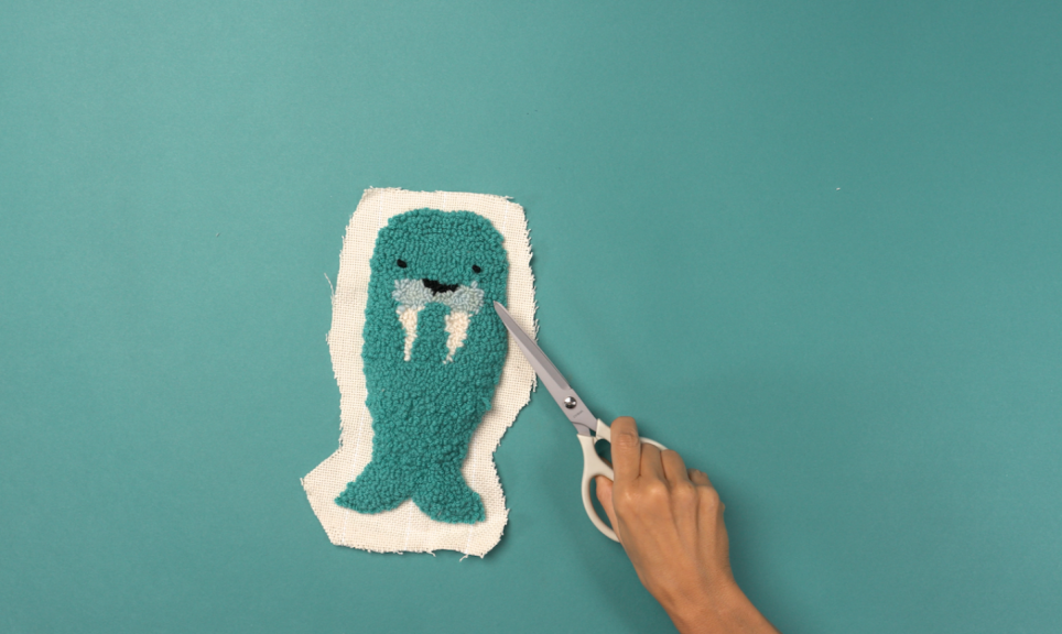 This Punch Needle Walrus Is the Cutest Thing | Craftsy