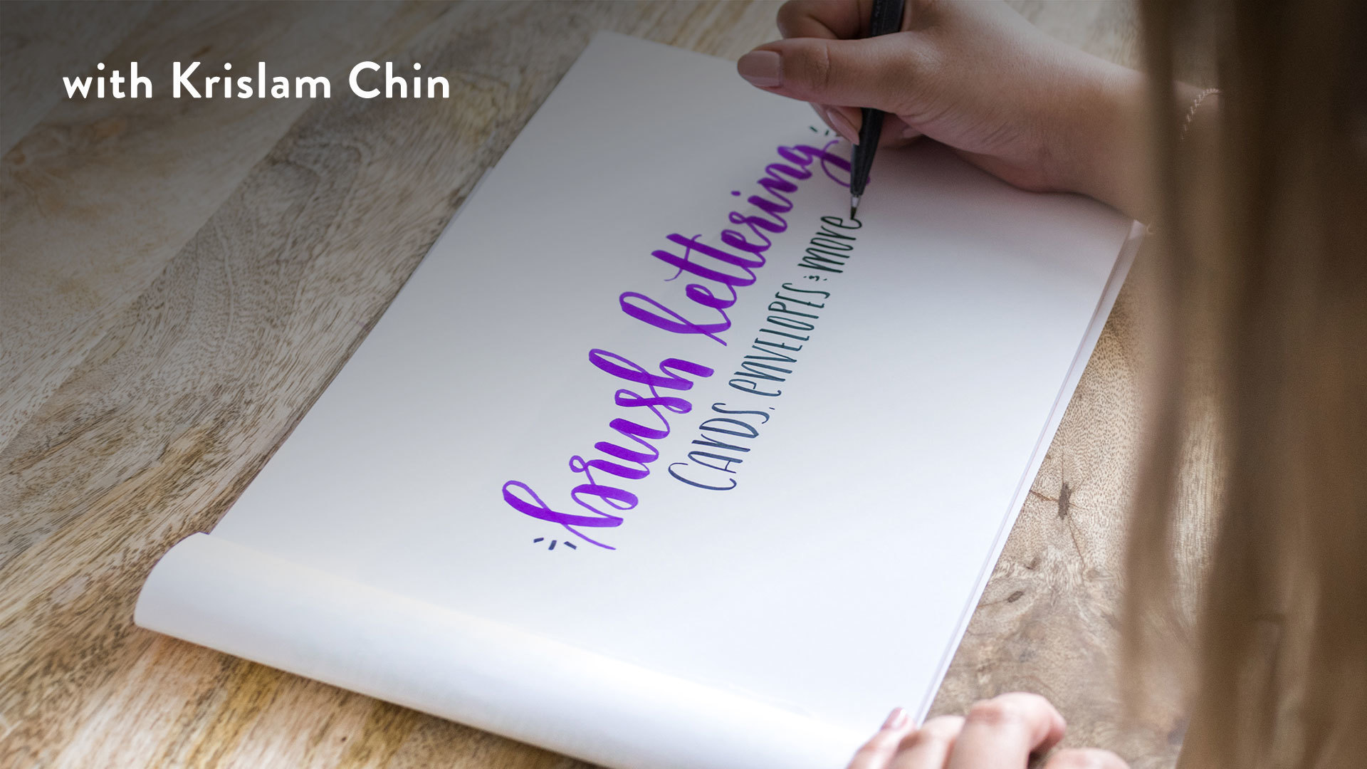 Brush Lettering: Cards, Envelopes & More | Craftsy