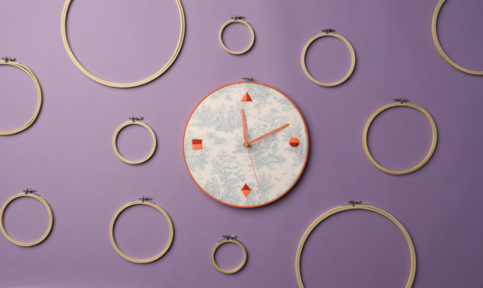 Get Crafty With a DIY Embroidery Hoop Clock | Craftsy