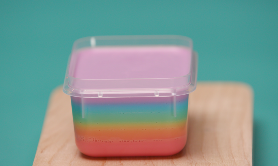 This Rainbow Soap Makes Getting Clean Way More Fun | Craftsy