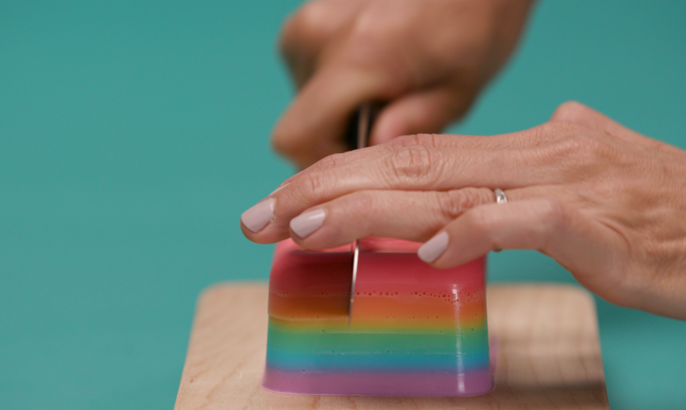 This Rainbow Soap Makes Getting Clean Way More Fun | Craftsy
