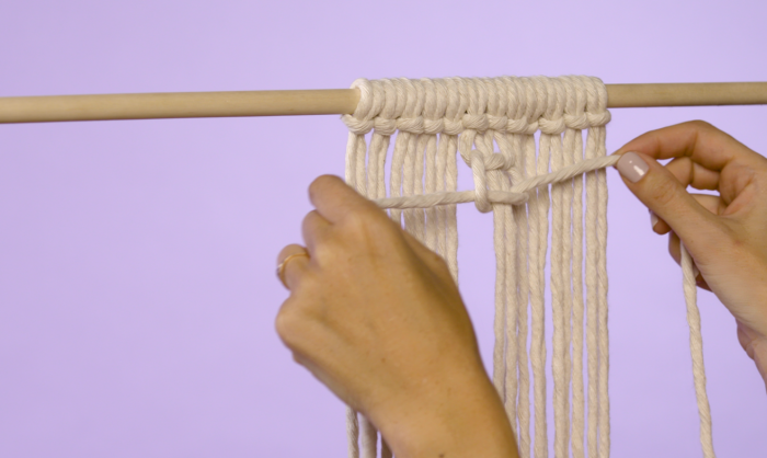 Make This Macrame Wall Hanging With 2 Knots | Craftsy