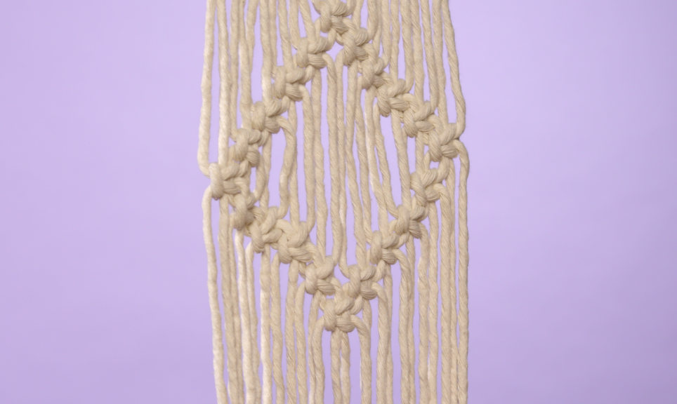 Make This Macrame Wall Hanging With 2 Knots | Craftsy