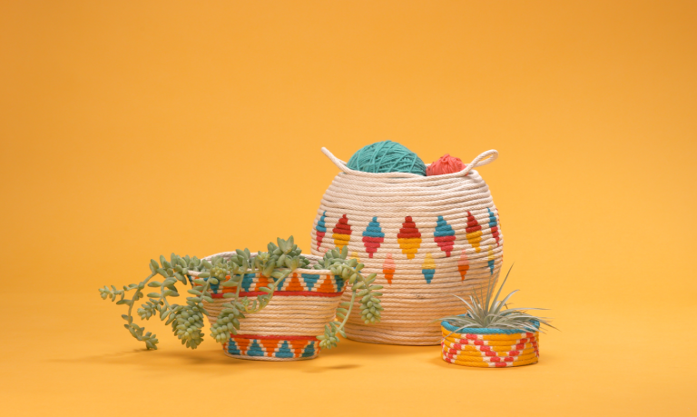 Your Craft Room Is Begging for This DIY Rope Basket | Craftsy