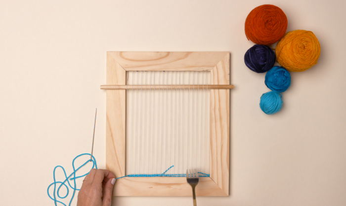 Weave a Sunset for a Gorgeous Piece of Wall Art | Craftsy