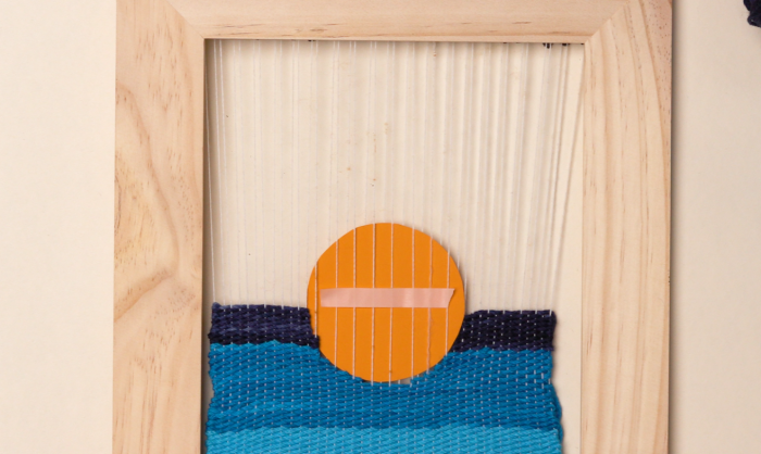 Weave a Sunset for a Gorgeous Piece of Wall Art | Craftsy