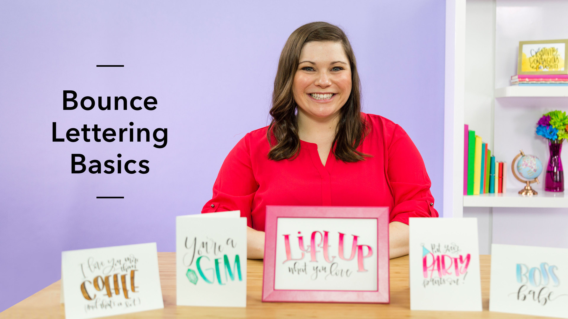 Bounce Lettering Basics | Craftsy