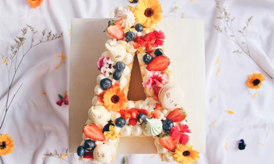 Letter Cake Trend: It Spells Delicious | Craftsy | Craftsy