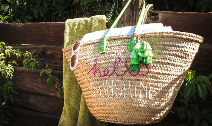 Improve Your Beach Tote With Hand Embroidery | Craftsy