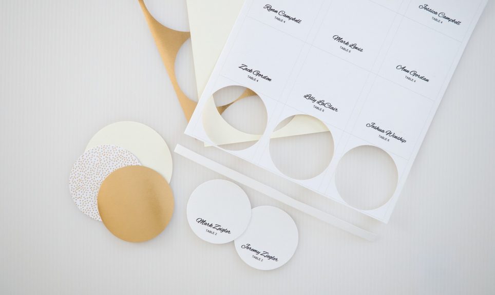 Make Easy and Elegant Place Cards for Your Event | Craftsy