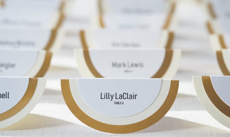 Make Easy and Elegant Place Cards for Your Event | Craftsy