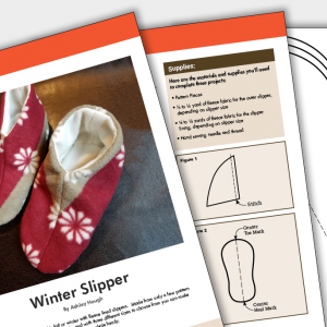 Winter Slipper Pattern | Craftsy