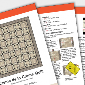 Creme de la Crème Quilt Pattern | Craftsy