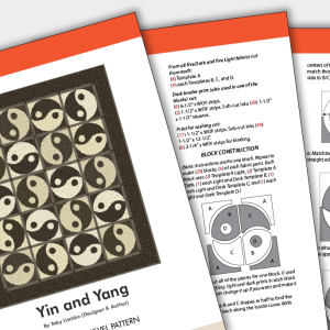 Yin and Yang Quilt Pattern | Craftsy