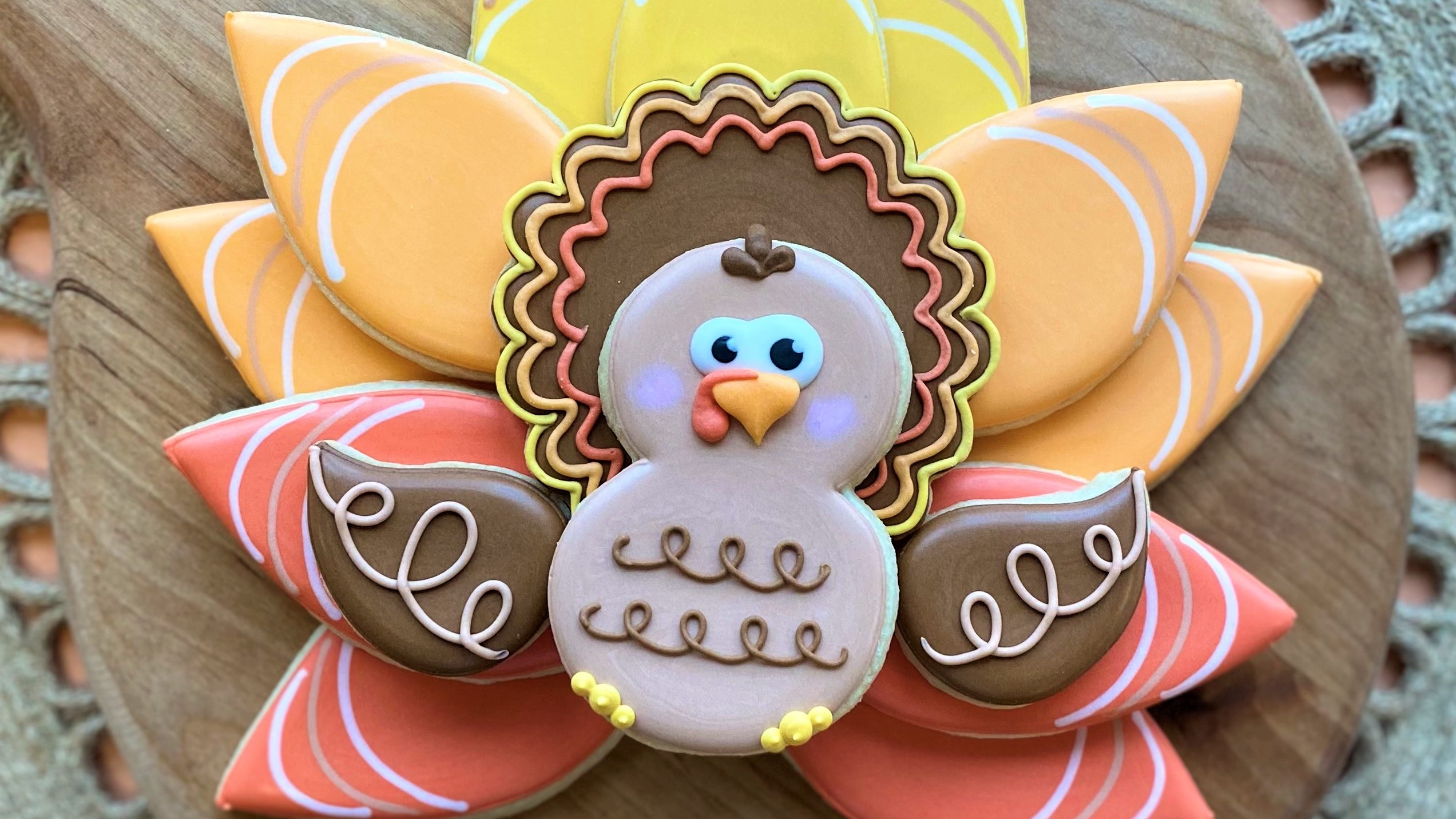 Turkey Cookie Platter | Craftsy