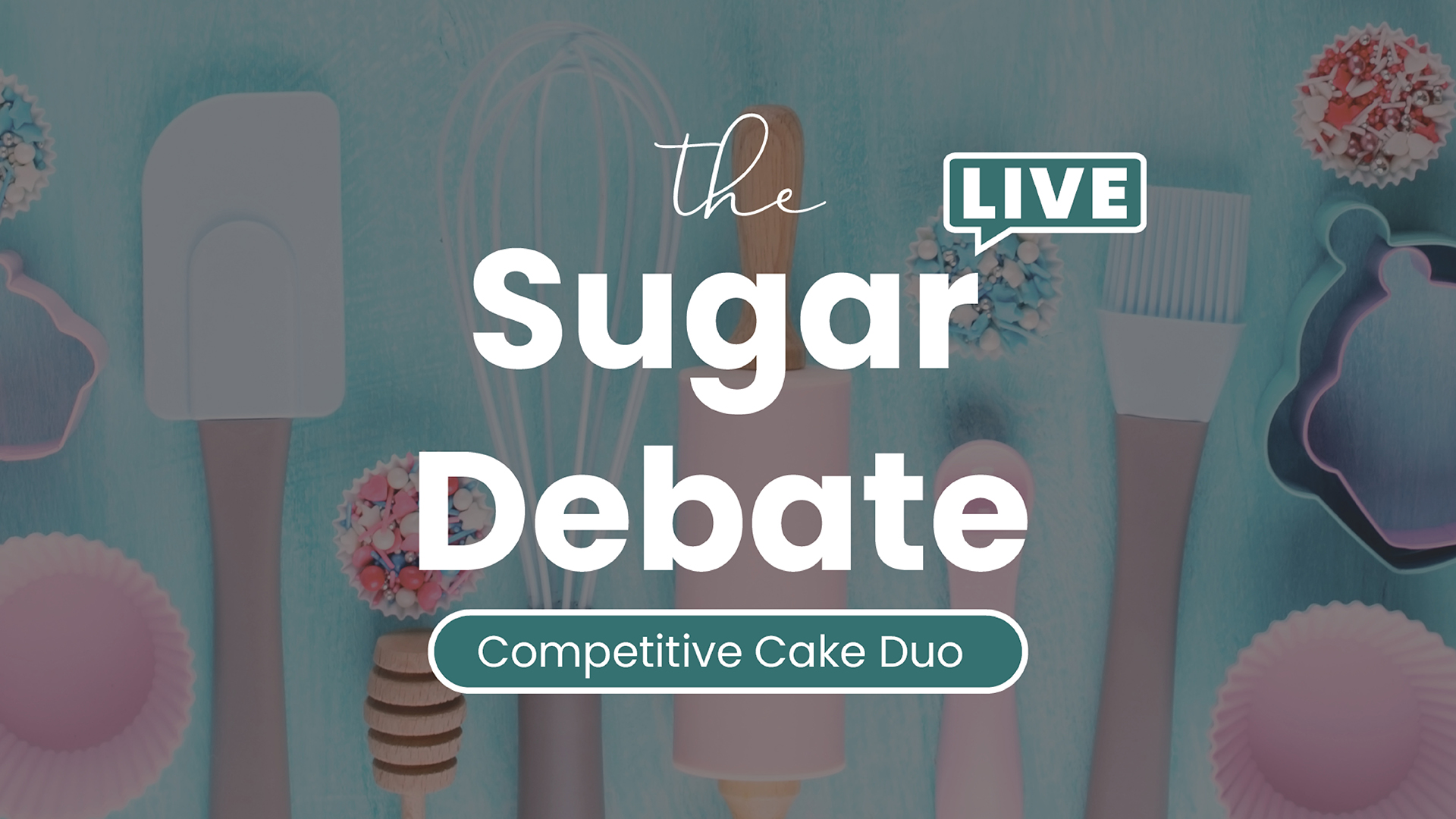 The LIVE Sugar Debate: Competitive Cake Duo | Craftsy