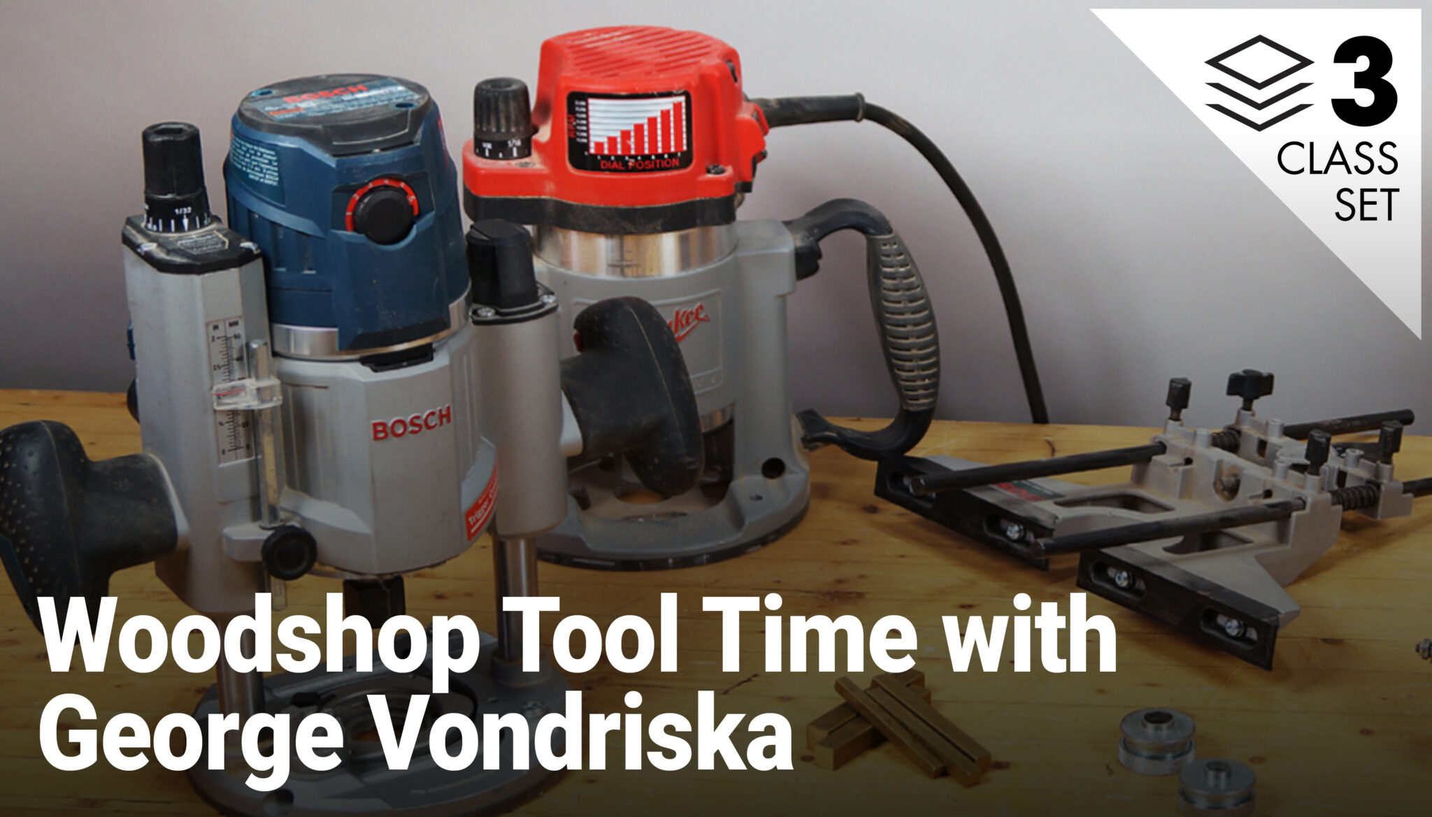 Woodshop Tool Time with George Vondriska 3-Class Set | Craftsy