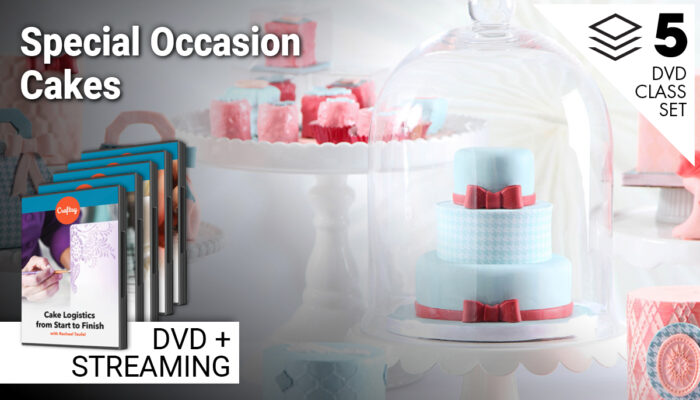 Special Occasion Cakes 5-Class Set (DVD + Streaming) | Craftsy | www ...
